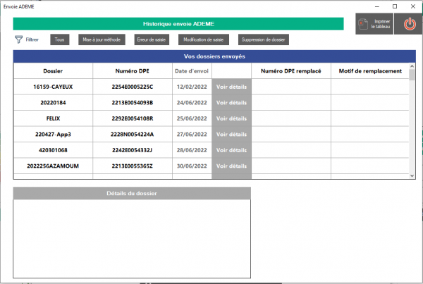 Comment accéder à l'historique de vos dossiers ADEME ? - OBBC Développement